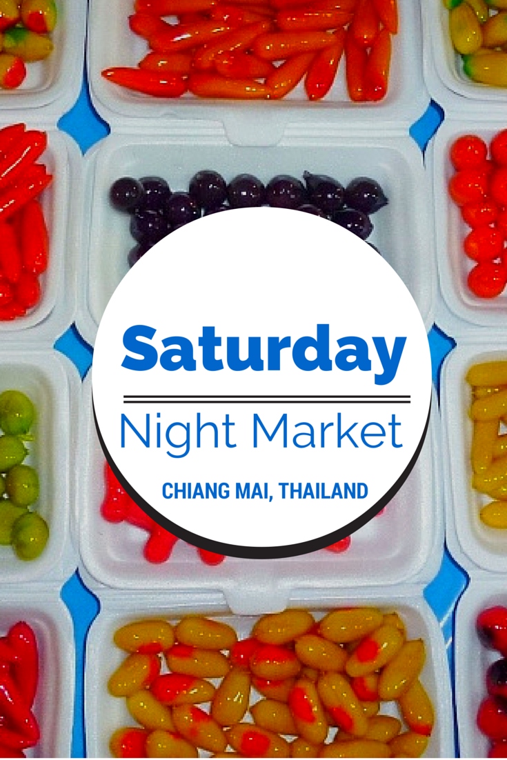Colors Of The Saturday Night Market & Silver Temple - Chiang Mai